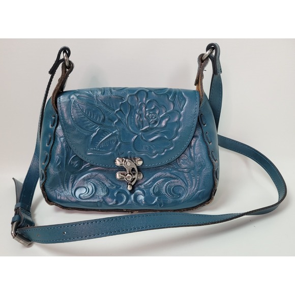 Patricia Nash | Bags | Patricia Nash Micaela Baguette Leather Crossbody ...
